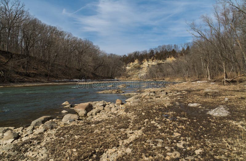 Vermillion River Falls stock image. Image of waterfall - 32847785