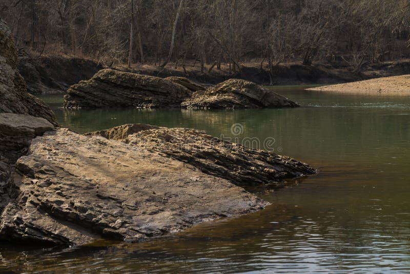 Vermillion River. stock image. Image of matthiessen, beautiful - 68080273