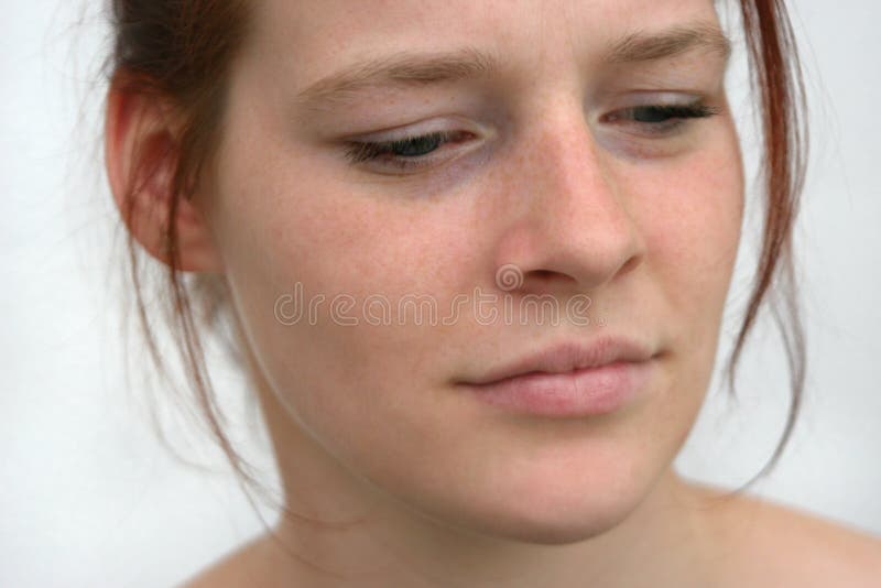 Vermoeid stock foto. Image of melancholie, hoofdpijn, ontevreden - 1171648