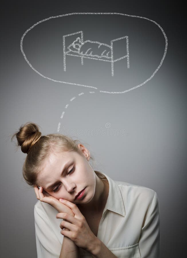 Vermoeid stock foto. Image of gefrustreerd, zitting, mooi - 59419902