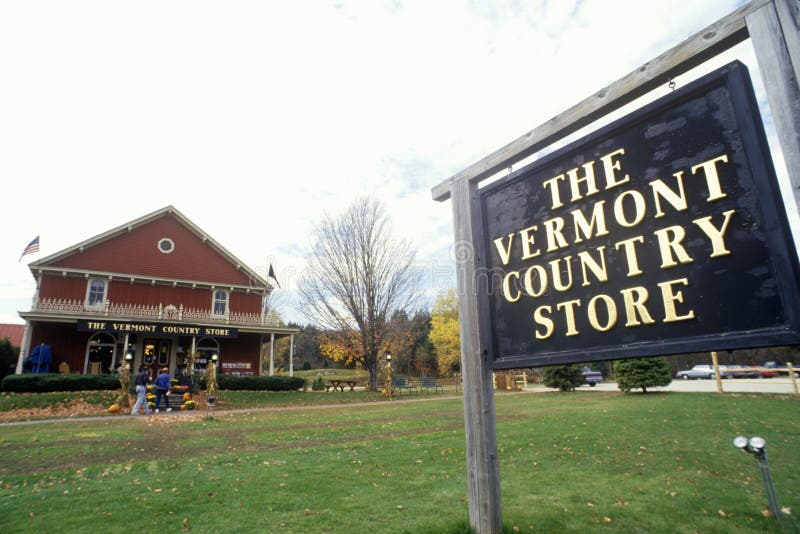 Vermont Country Store in Rockingham, VT Editorial Stock Photo - Image ...