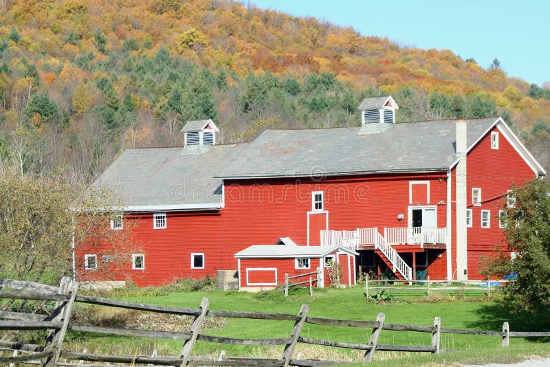 Vermont Farm stock photo. Image of agricultural, building - 16963584