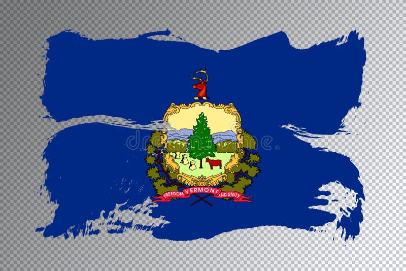 Vermont State Flag, Vermont Flag Stock Illustration - Illustration of ...