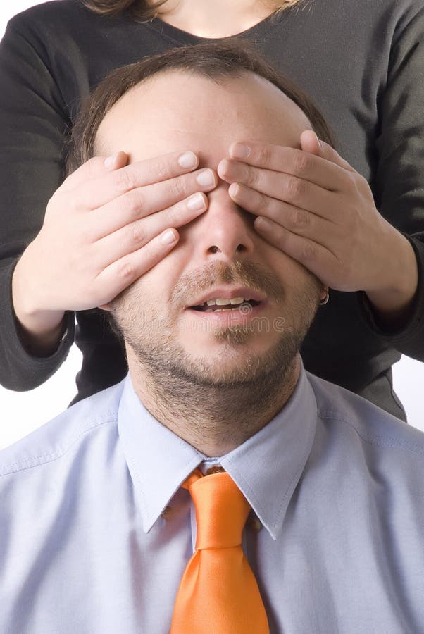 Vermutung die! stockfoto. Bild von abdeckung, mädchen - 7295478