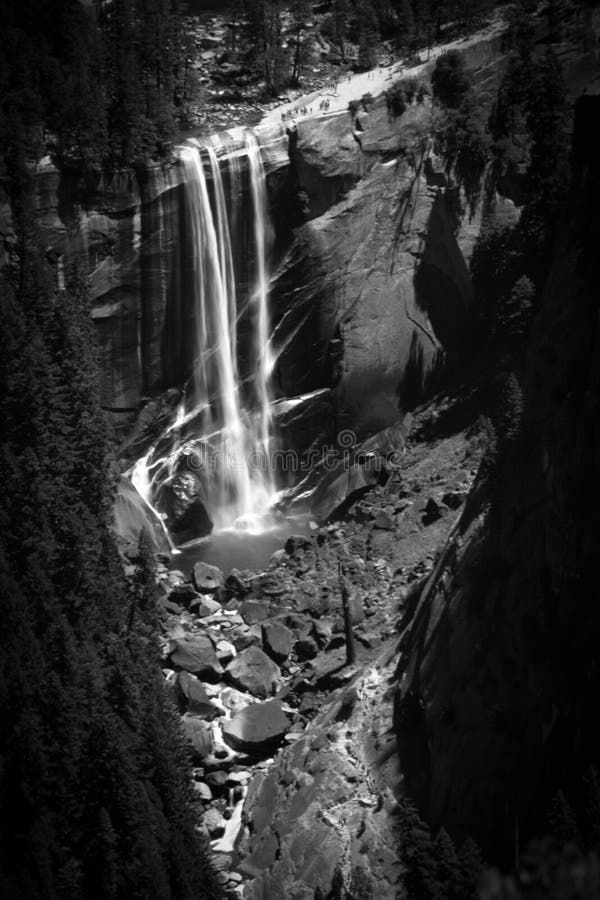 Vernal Fall stock image. Image of scenic, natural, waterfall - 28329089