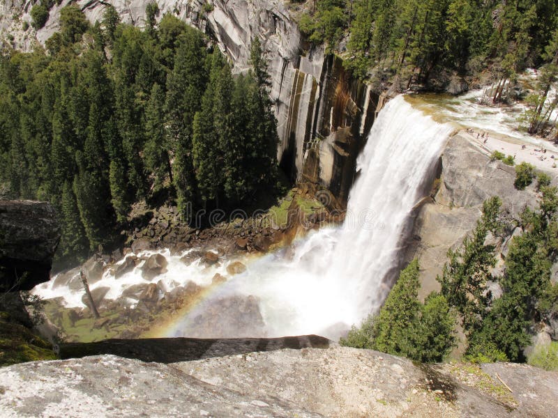 Nevada falls stock photo. Image of water, falls, trees - 2136646
