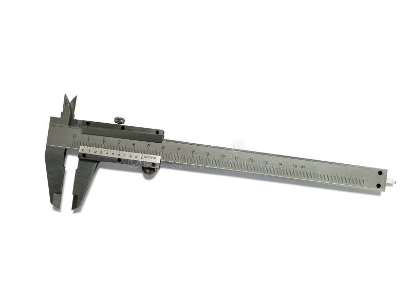Vernier caliper stock image. Image of isolated, engineering - 51929239