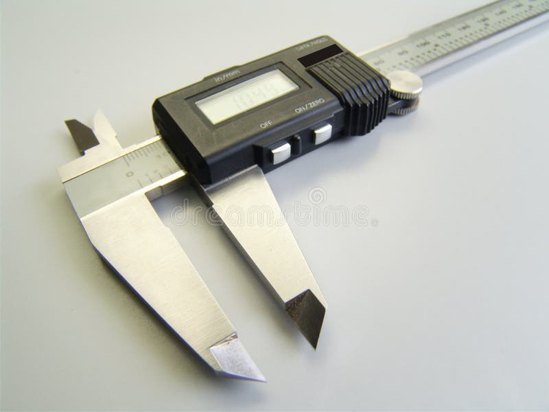 Vernier measuring tool stock image. Image of machinist - 7977135