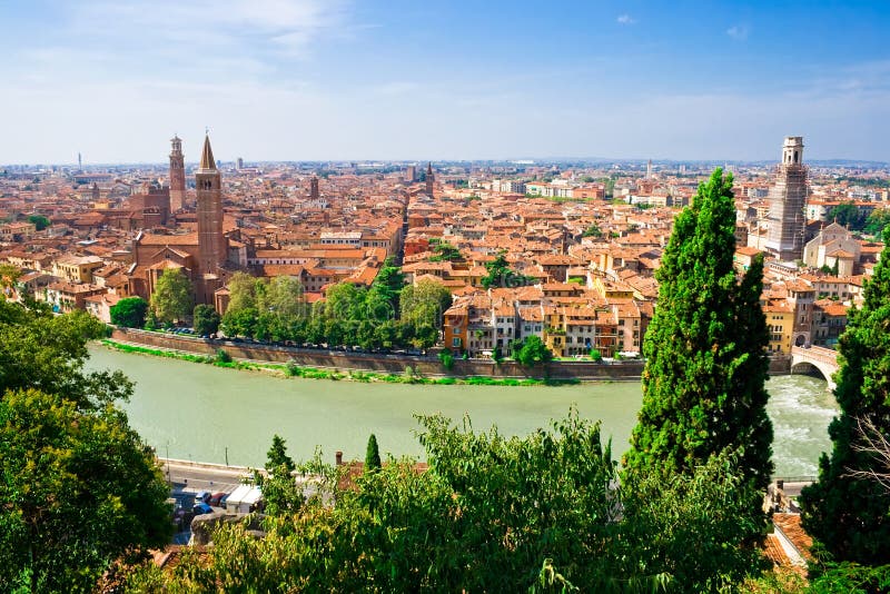 Verona stock image. Image of basilica, medieval, renaissance - 7314327
