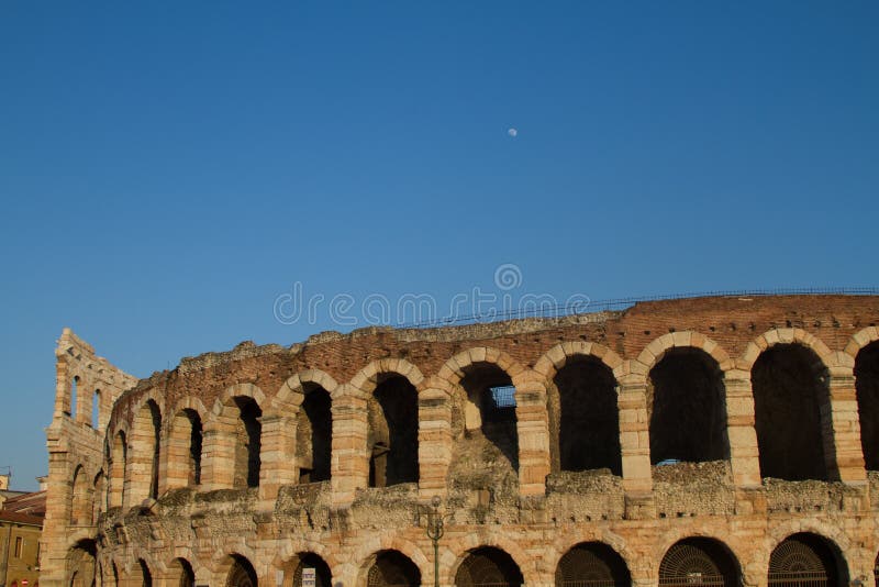 Verona, Roman Arena stock image. Image of roman, cityscape - 38962679