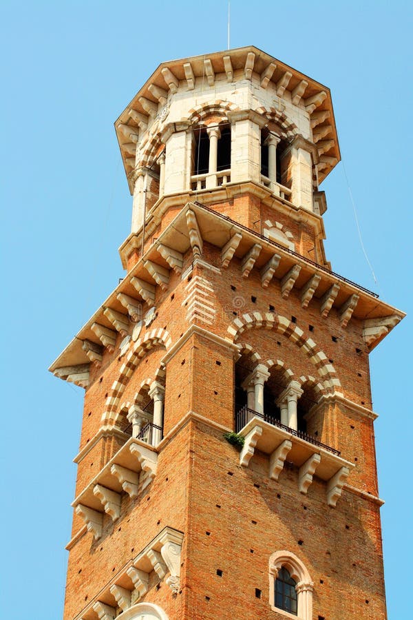 Verona stock image. Image of briks, city, verona, tower - 69593657