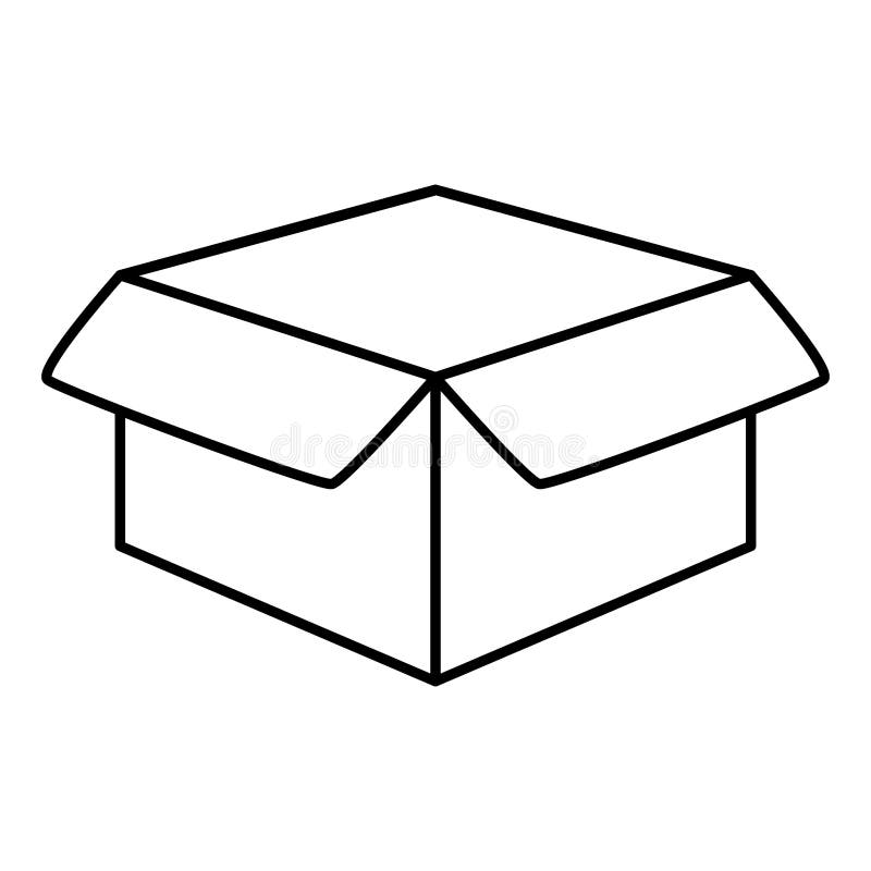 Verpackungssymbol vektor abbildung. Illustration von verschiffen ...