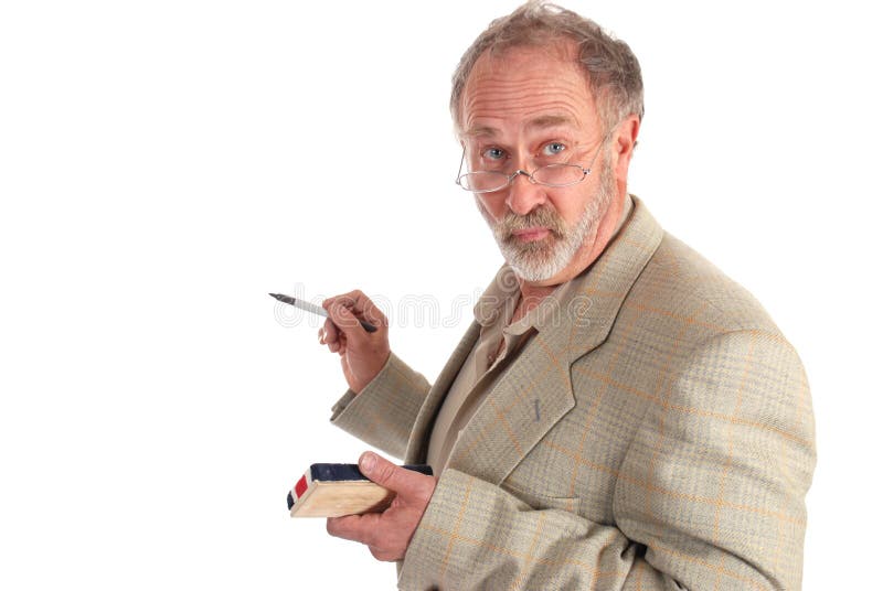 Verrückter Professor stockbild. Bild von lustig, schule - 6515907