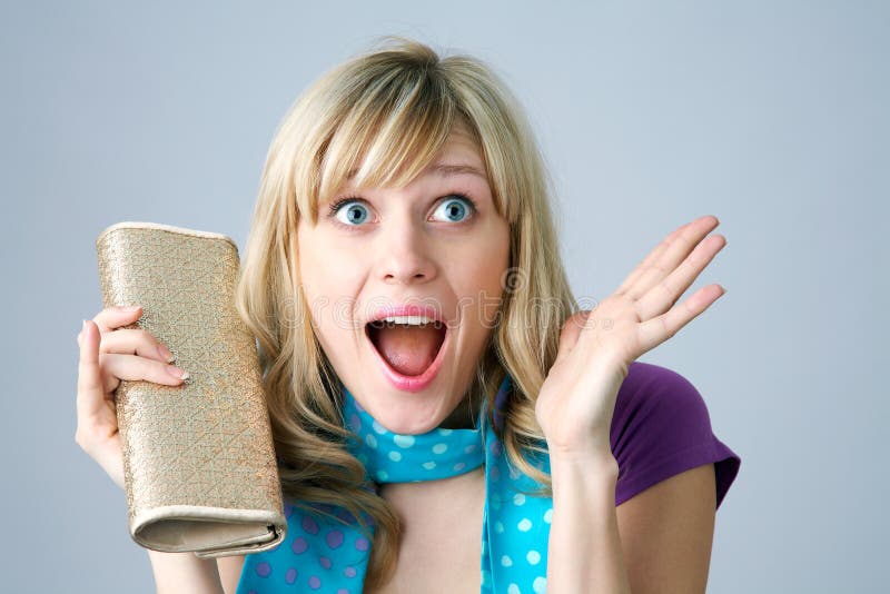 Verrassing stock afbeelding. Image of vreugde, mooi, rood - 11328845