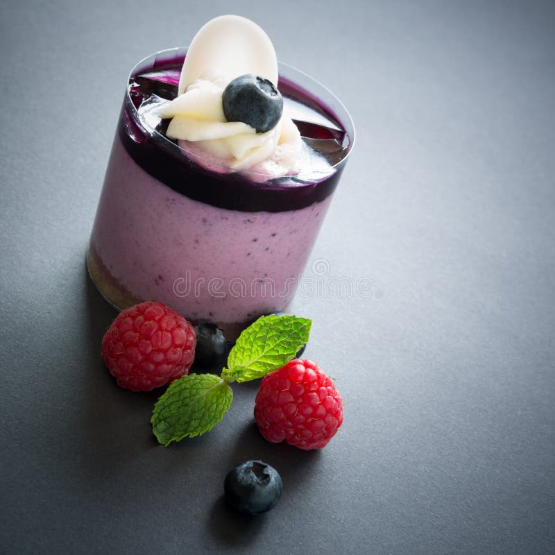 Verrine dessert stock photo. Image of fresh, jelly, gourmet - 36033682