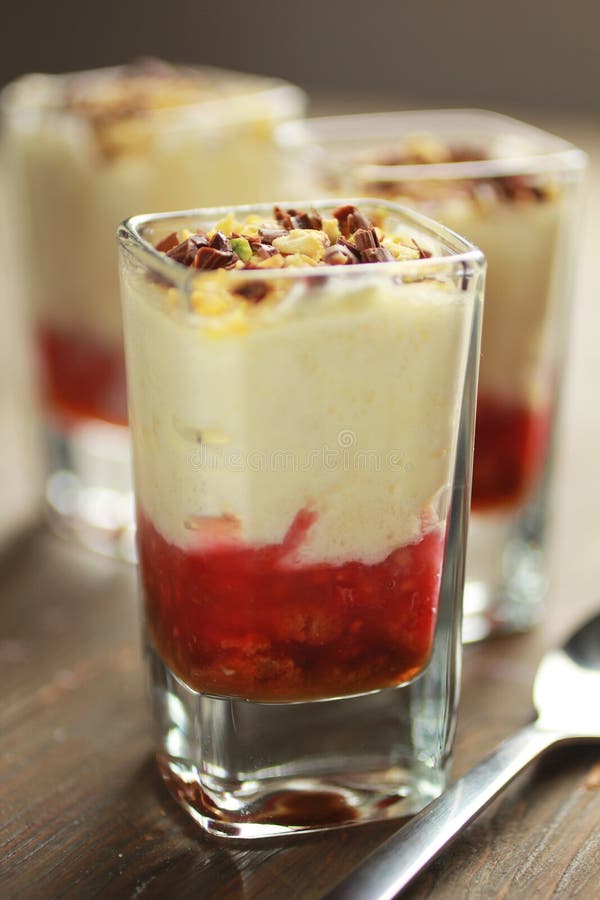 Verrine dessert stock image. Image of tiramisu, cooking - 35698733