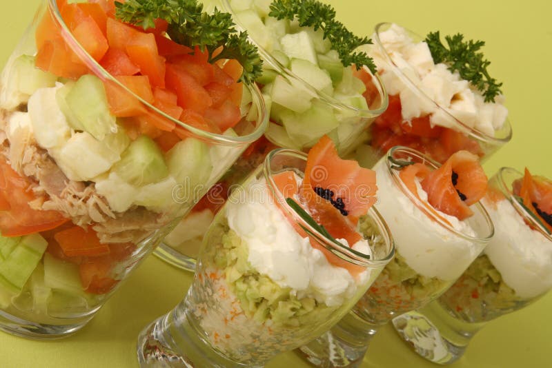 Verrine of vegetable stock image. Image of cuisine, food - 17303871