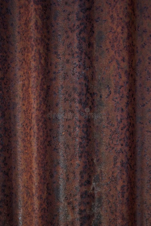 Verrostetes Wellblech stockbild. Bild von zaun, chrom - 16329319