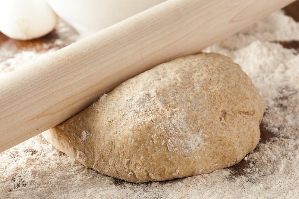 Vers Eigengemaakt Brooddeeg Stock Afbeelding - Image of brood ...