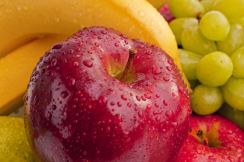 Vers fruit stock afbeelding. Image of versheid, dieet - 14238387