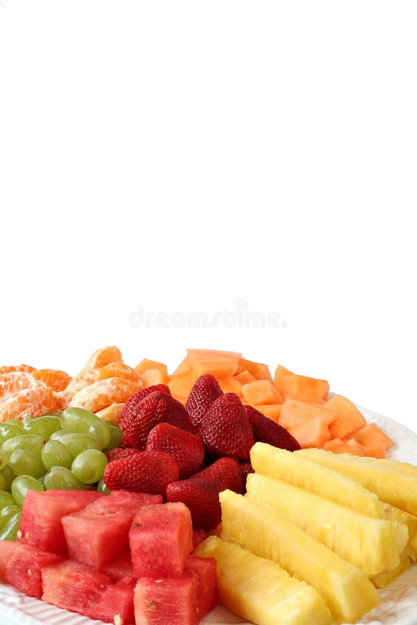 Vers fruit stock foto. Image of meloen, plaat, vezel, eten - 2266608