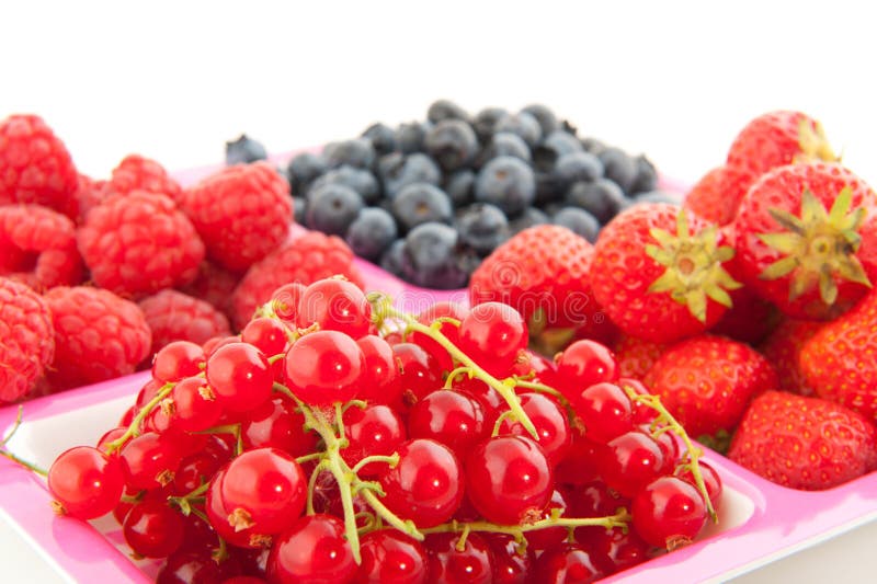 Vers zacht fruit stock afbeelding. Image of voedsel, dienblad - 15103079