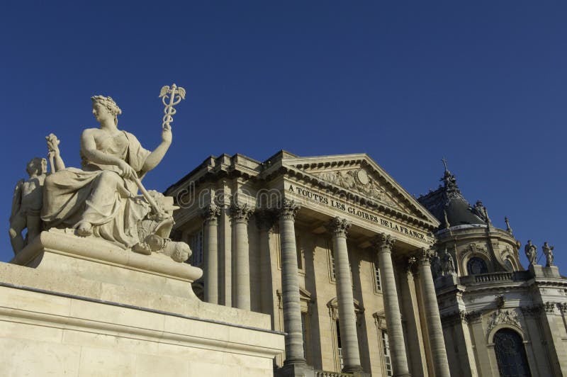 Facade Of Versailles Palace Stock Image - Image of castle, palace: 24115443