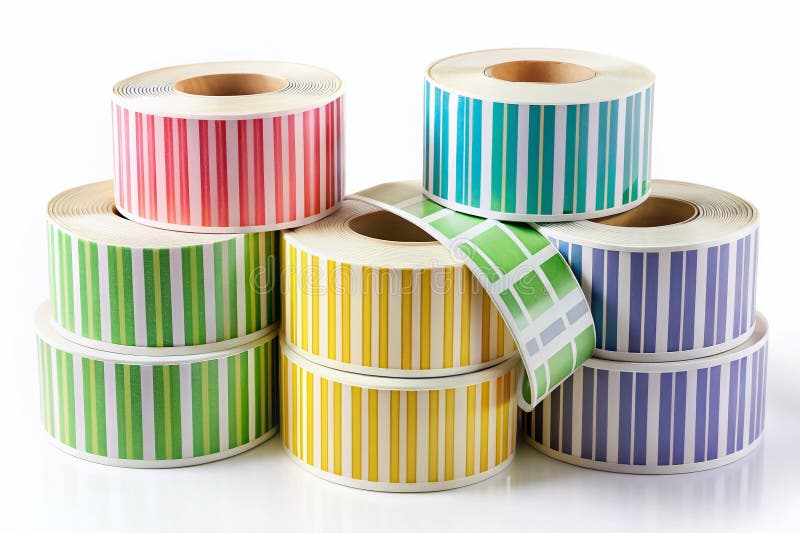 Versatile Adhesive Labels Stickers a Complete Roll Set for Product ...