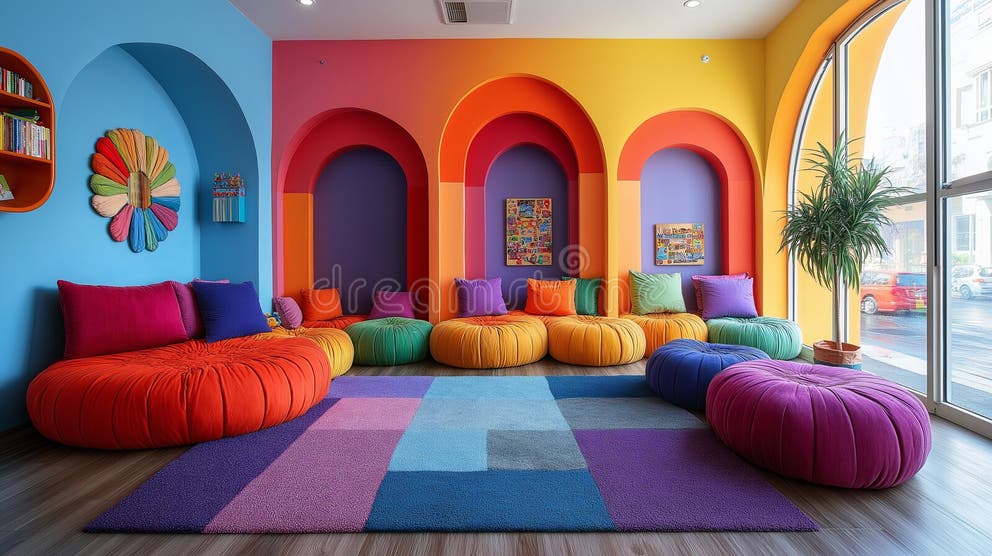 Autism-Friendly Workspace with Sensory Comfort, Inclusive Design ...