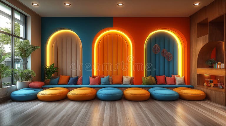 Autism-Friendly Workspace with Sensory Comfort, Inclusive Design ...