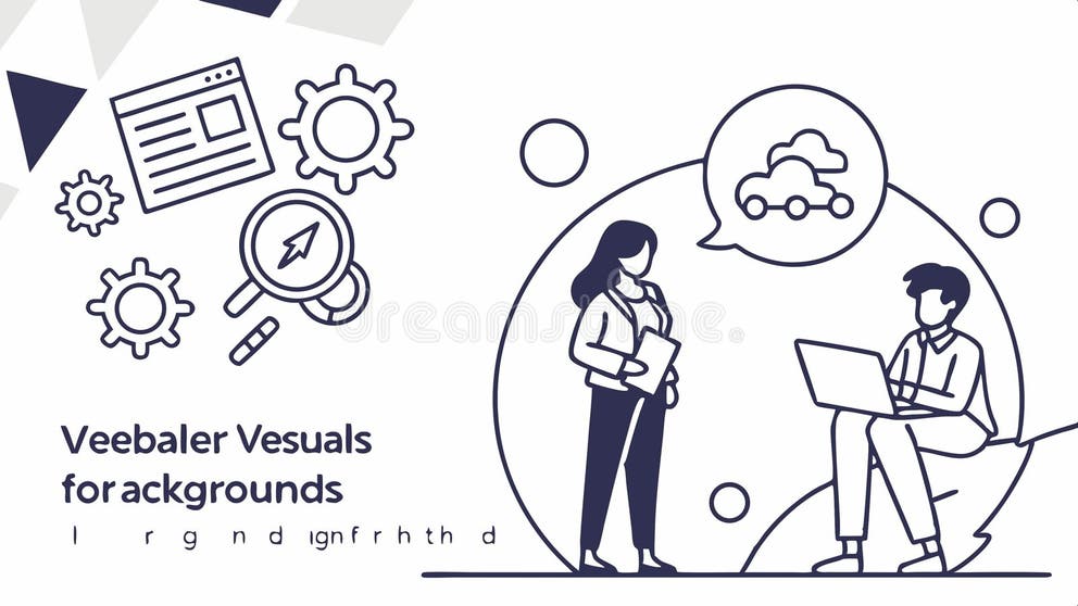 Background Visual Set, Vector Design Versatile Backdrop Graphics ...