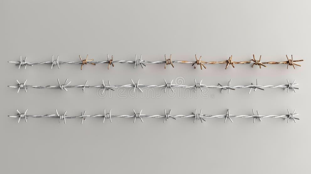 Versatile Barbed Wire Collection with Various Twisting Pitches Made ...