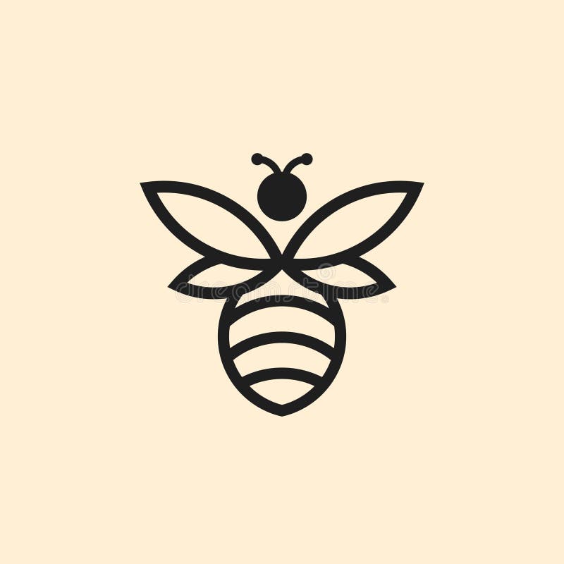 Versatile Bee Logos for Diverse Clients Stock Illustration ...