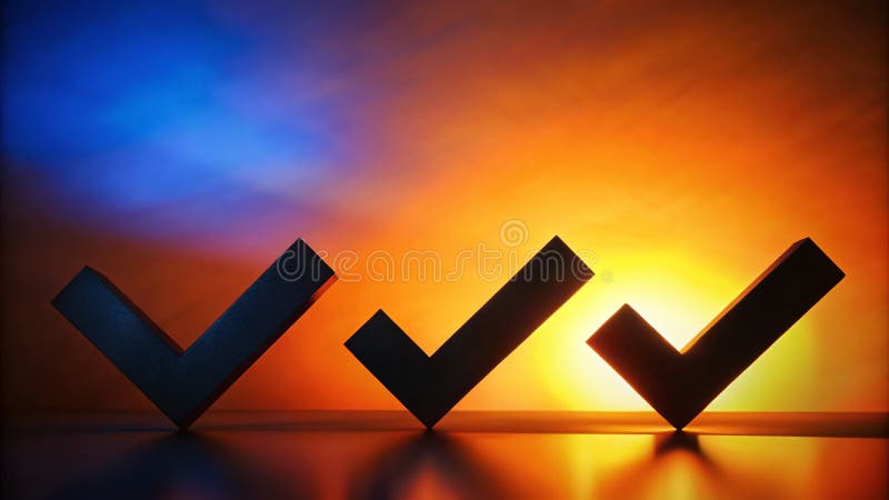 Versatile Black Checkmark Icons Filled and Outlined Check Symbols for ...