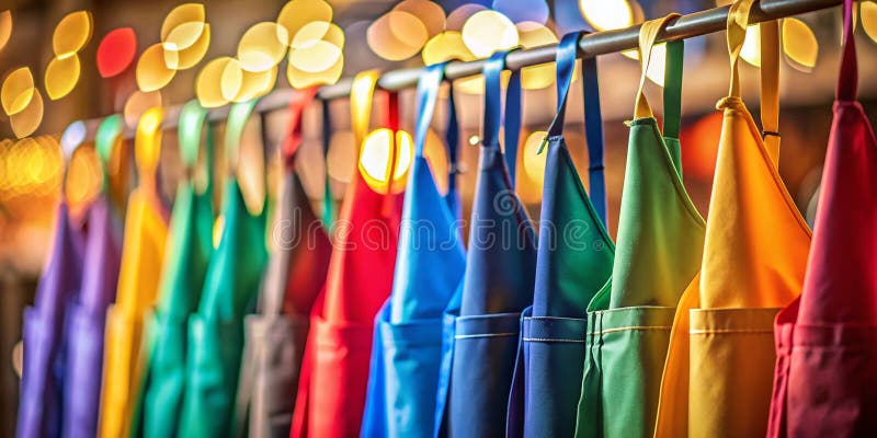 Versatile Blank Apron Mockup Set TopView Design for Branding and ...