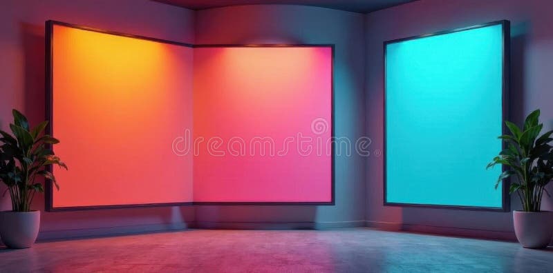 Versatile Blank Screens and Frames for Custom Ads , Blank Screen ...