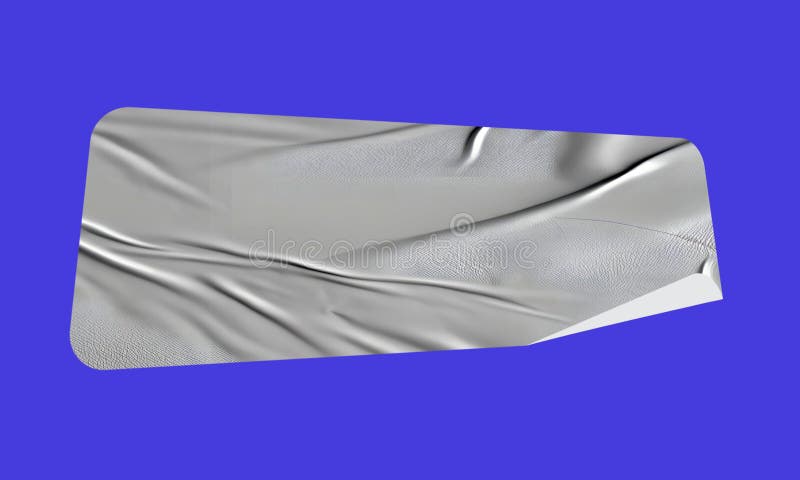 Blank Sticker Texture Design for Mockup Template Stock Illustration ...