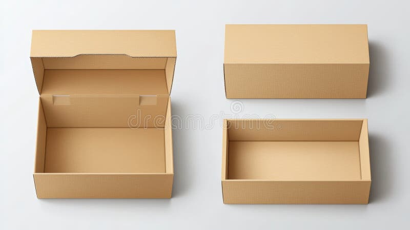 Versatile Cardboard Storage Boxes for Organization and Packing ...