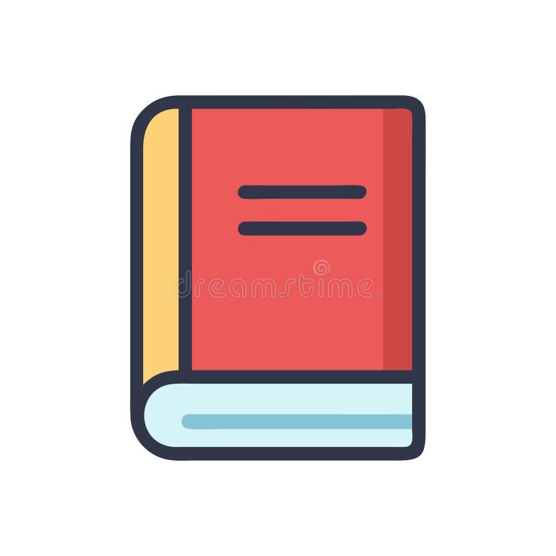 Versatile Closed Book Design Icon Stock Vector - Illustration of closed ...