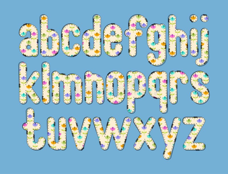 Versatile Collection of Colorful Floral Alphabet Letters for Various ...