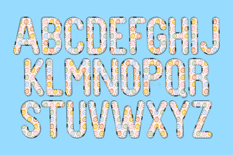 Versatile Collection of Egg Paradise Alphabet Letters for Various Uses ...