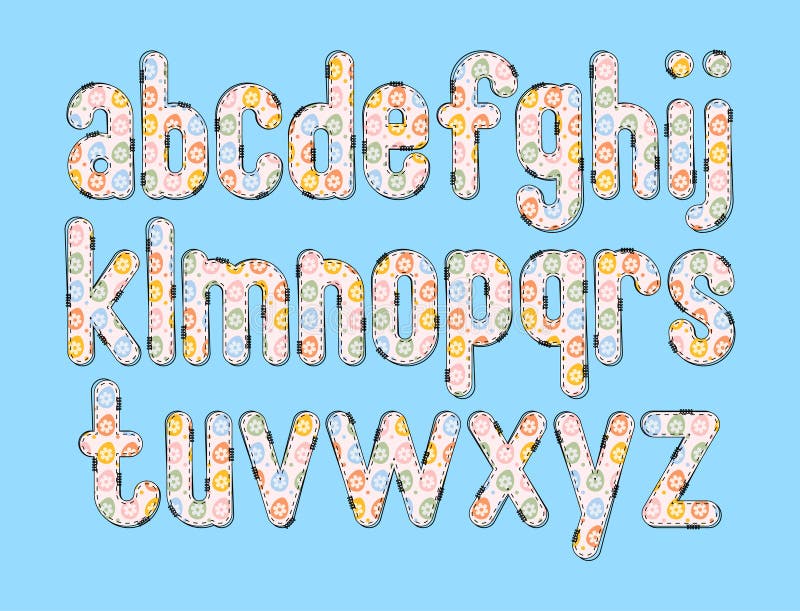 Versatile Collection of Egg Paradise Alphabet Letters for Various Uses ...