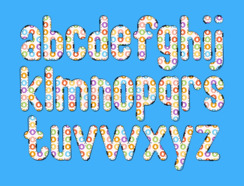 Versatile Collection of Eggster Alphabet Letters for Various Uses Stock ...