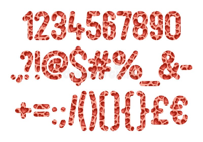 Versatile Collection of Love Numbers and Punctuation for Various Uses ...