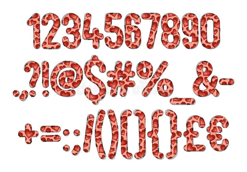 Versatile Collection of Love Numbers and Punctuation for Various Uses ...