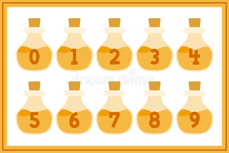 Potion Numbers Stock Illustrations – 558 Potion Numbers Stock ...