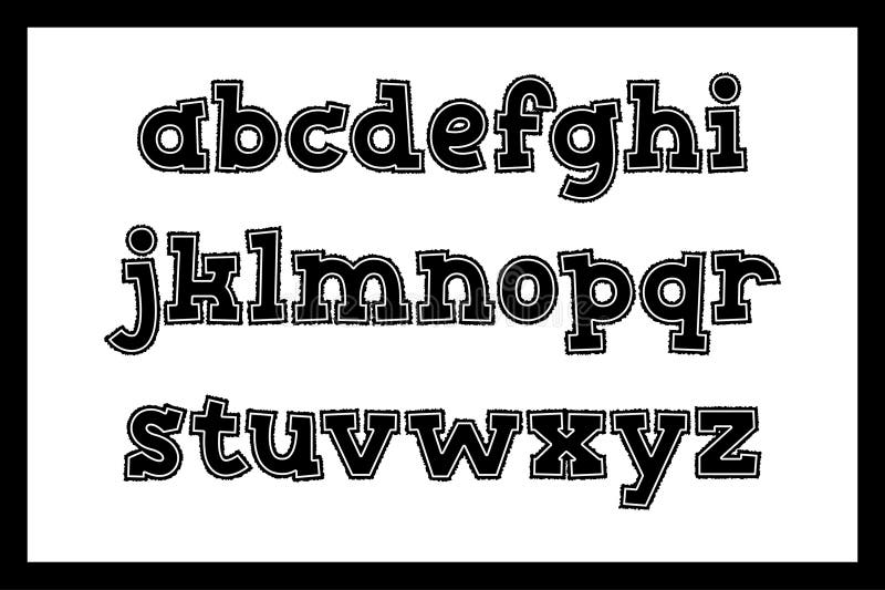 Versatile Collection of Paper Torn Alphabet Letters for Various Uses ...