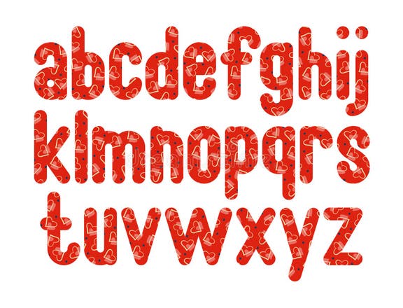 Versatile Collection of Ruby Red Alphabet Letters for Various Uses ...