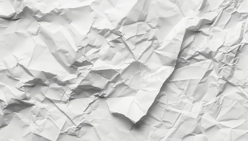 Versatile Crumpled White Paper Texture Background for a Variety of ...