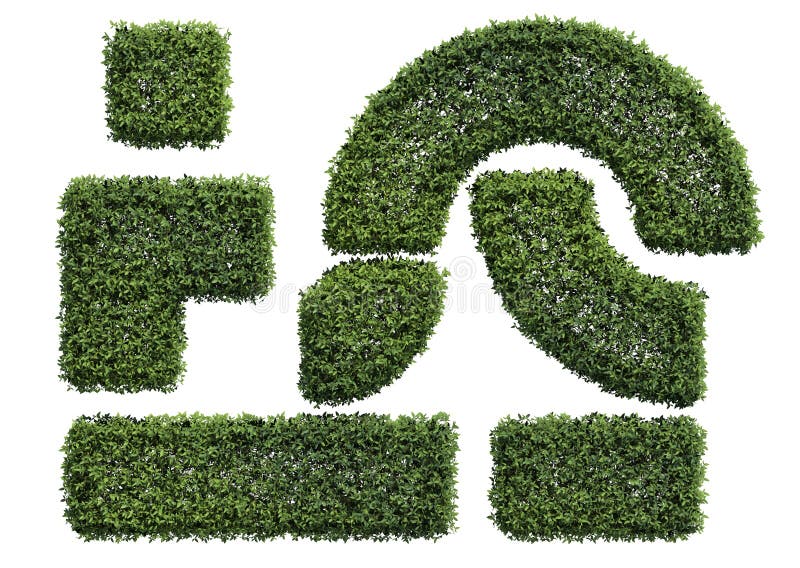 Versatile 3D Modular Hedge Collection for Landscape Design and ...